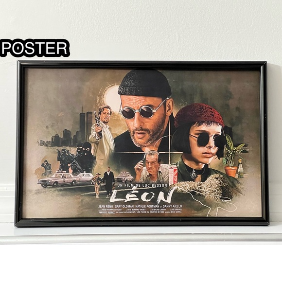 Art | Leon The Professional Mathilda Natalie Portman Poster | Poshmark